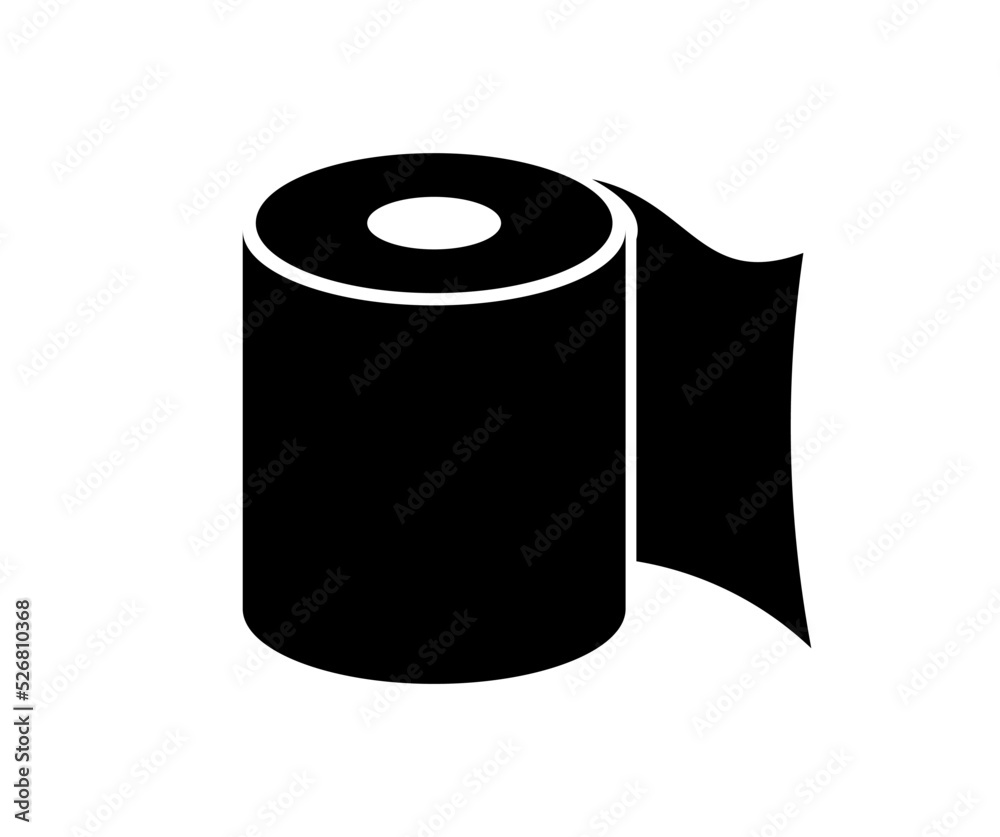 Toilet Paper Roll Icon