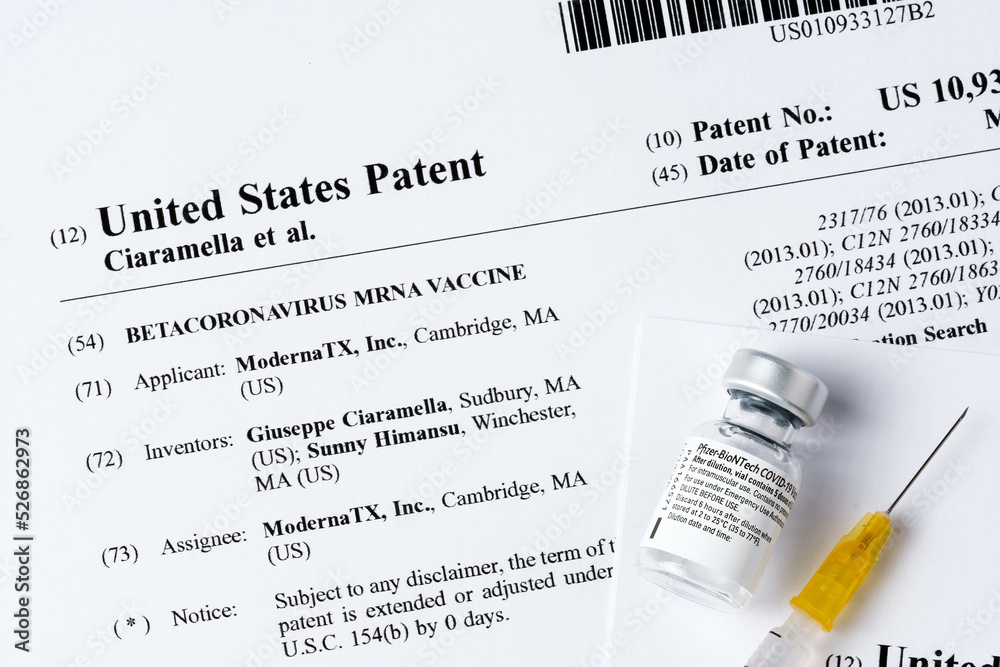 Pfizer Biontech vaccine on top of Moderna's patent. Real PFIZER vaccine ...