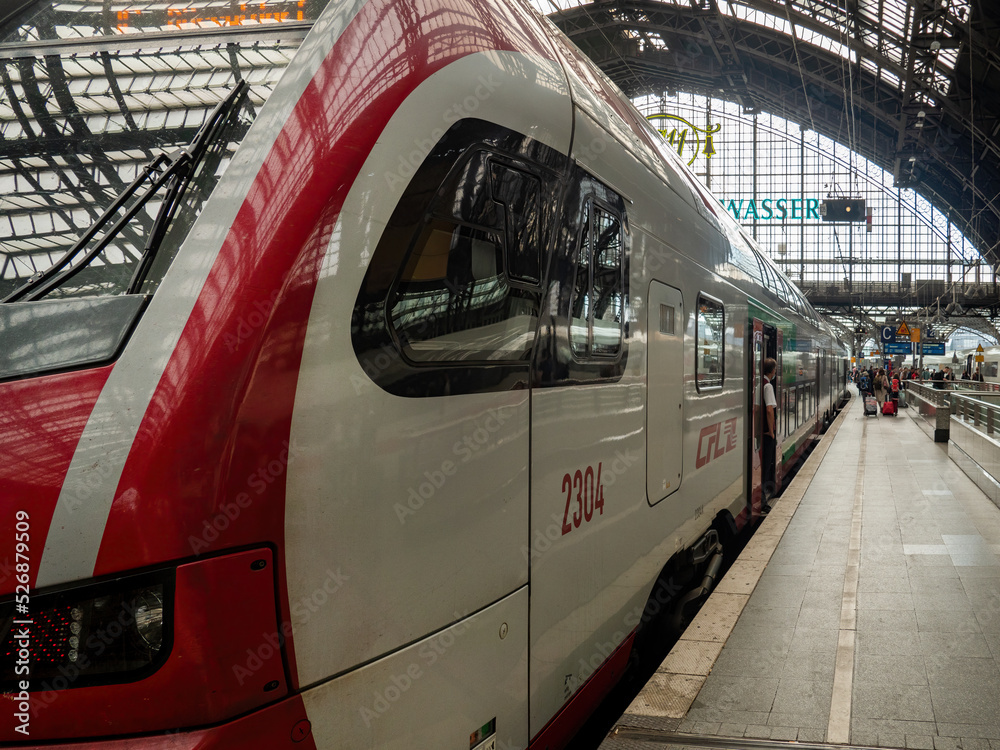 COLOGNE - AUG 28, 2022: Luxembourg National Railway Company ...