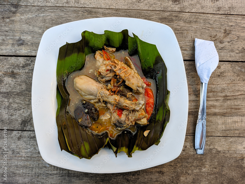Foto de Delicious Garang Asem served on a plate, Garang Asem is a ...