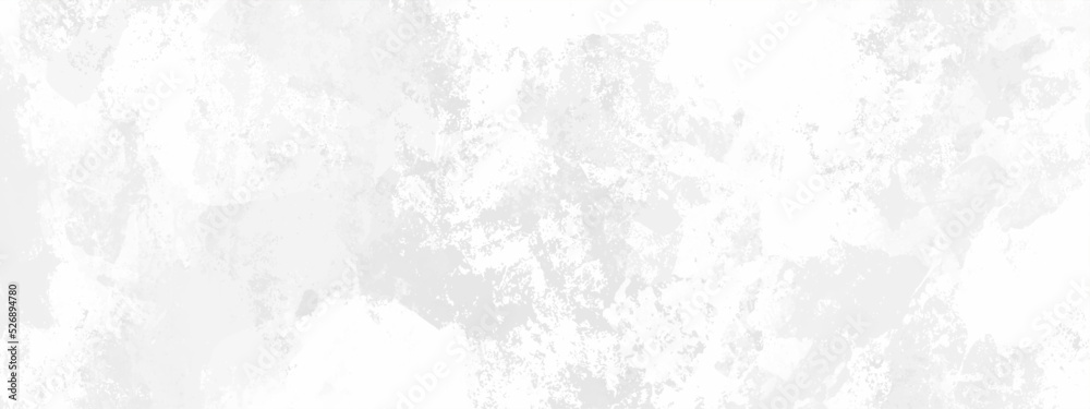 Silver ink and watercolor textures on white paper background. Paint ...