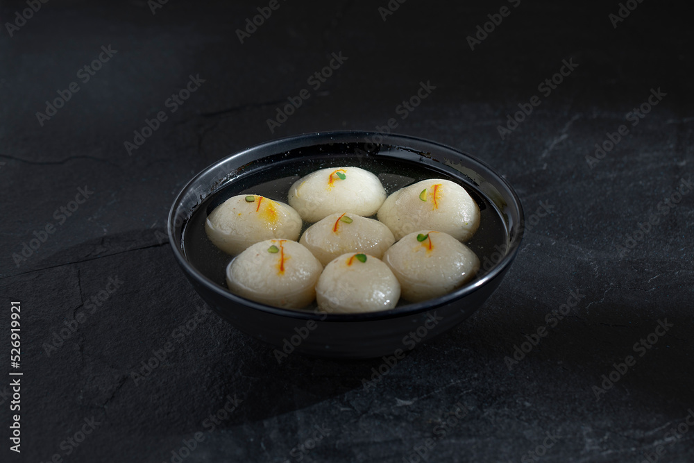 Rasgulla is a one of famous Indian sweet made by Pure Cow milk. Stock ...