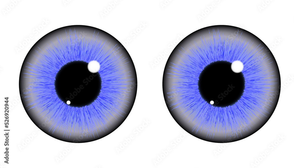 eye iris for comic, cartoon and others. You can change the color with ...