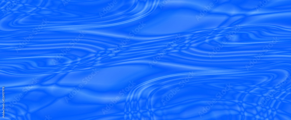 Abstract blue water surface, blue silk fabric pattern, light blue ...