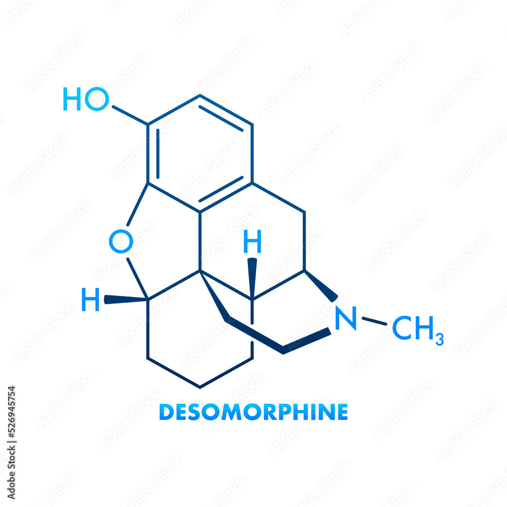 Desomorphine chemical formula. Desomorphine chemical molecular ...