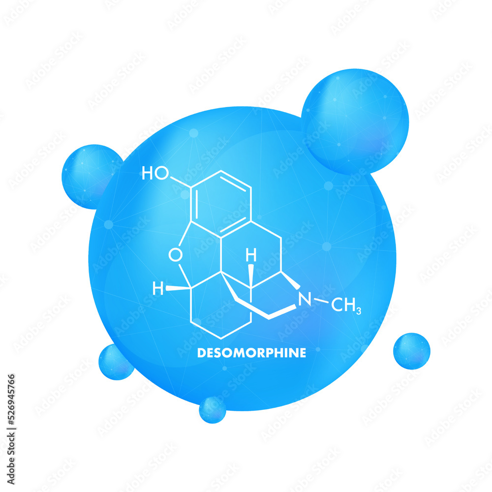 Desomorphine chemical formula. Desomorphine chemical molecular ...