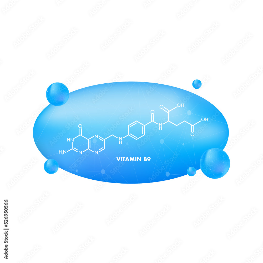 Vitamin b9 formula. Structural formula of vitamin B9 Stock Illustration ... Vitamin b9 formula. Structural formula of vitamin B9 Stock Illustration ...