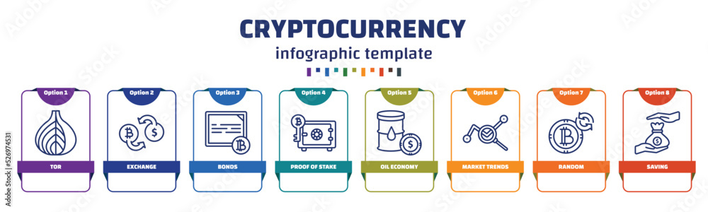 infographic template with icons and 8 options or steps. infographic for ...