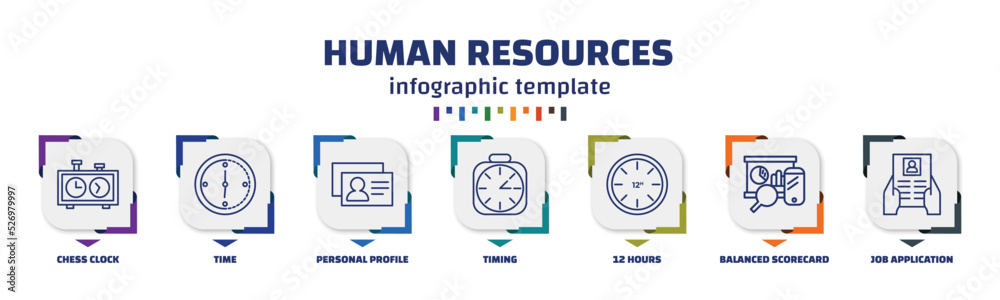 infographic template with icons and 7 options or steps. infographic for ...