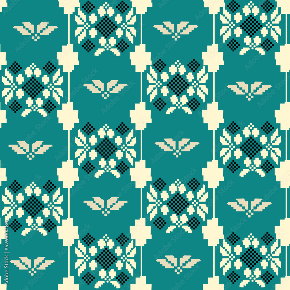 Orient shape pattern - the traditional pattern of the Central Asian ...