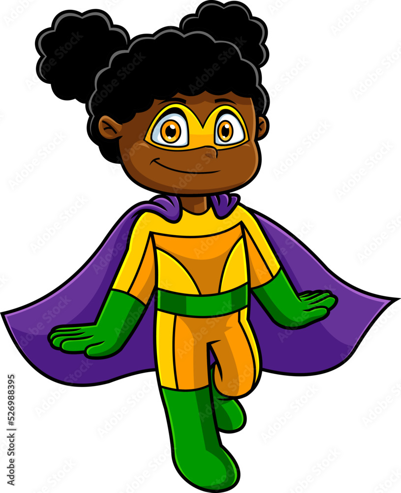 Female Superhero Clipart