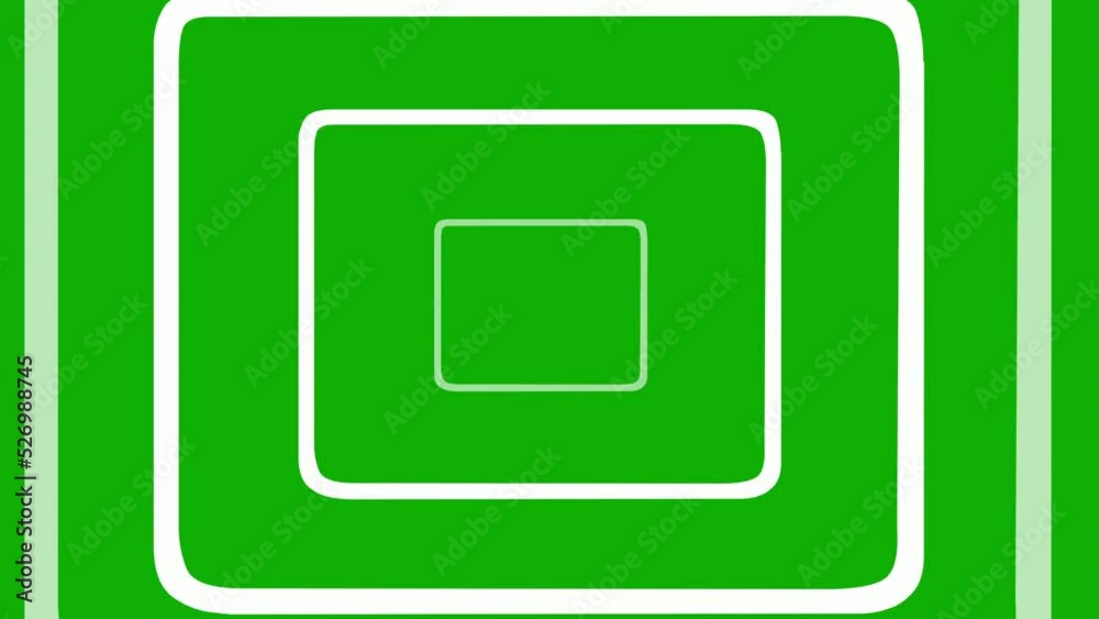 Expanding curved rectangles motion graphics with green screen ...