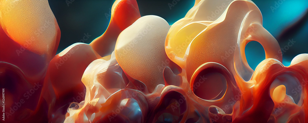 Colorful synthetic fibreglass hyper realistic texture. Abstract ...