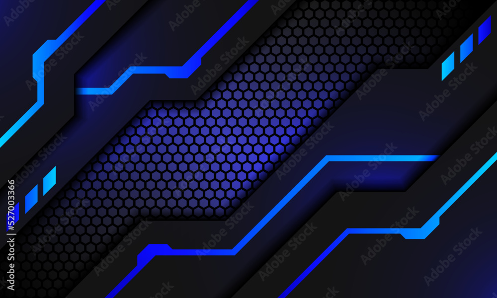 Abstract modern gaming backdrop banner with neon lights effect ...
