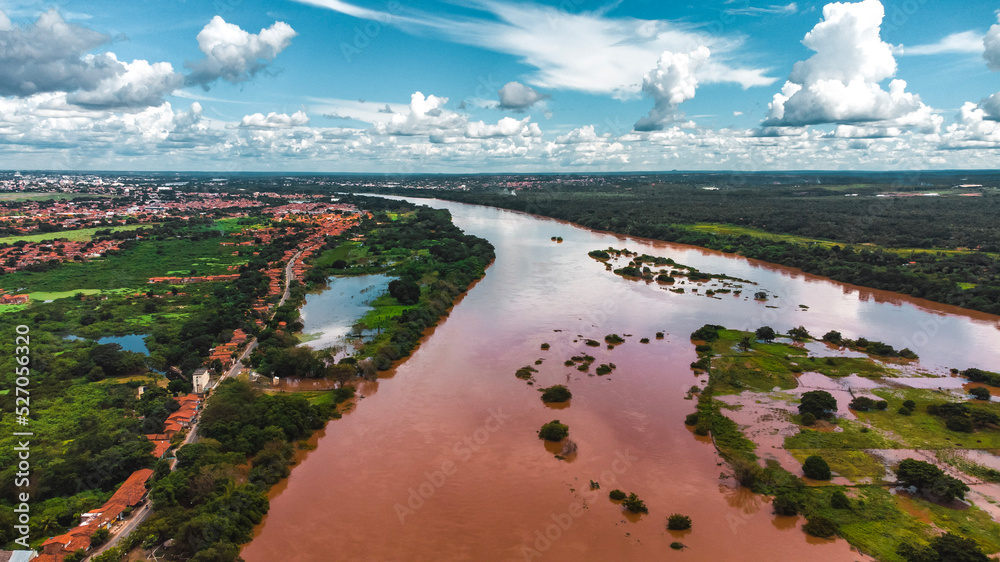 Natureza Água Parque Ambiental Encontro Rios Rio Poti Parnaíba Ponto ...