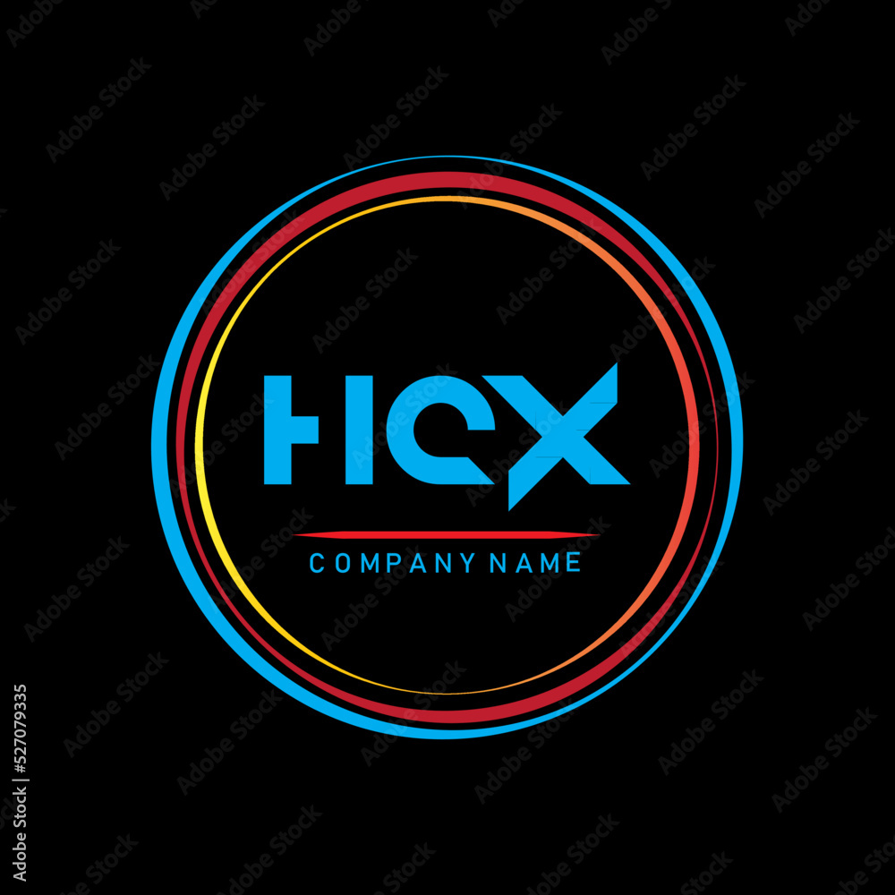 HCX design,HCX letter logo vector,HCX letter monogram logo design vector,HCX luxury flower logo ...