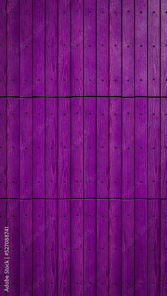 Purple Wooden planks Vertical background. Wooden ceiling Wood texture ...