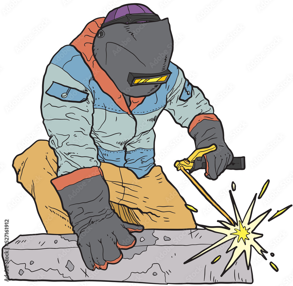 Welder Jobs Career People PNG Transparent Background Illustration Stock ...