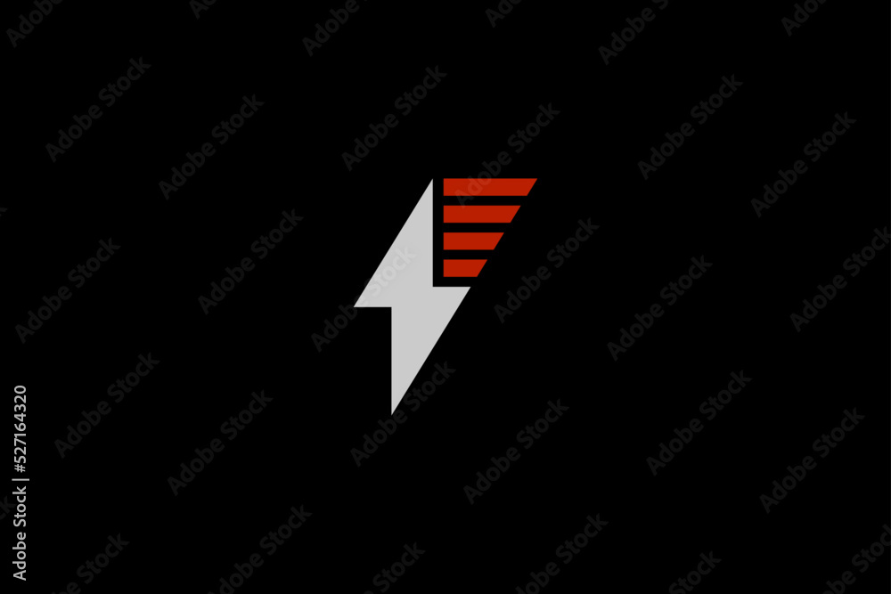 Electric industry logo design power plants lightning icon symbol ...