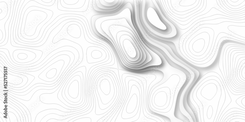 abstract Pattern with Topographic map and maunt map with river and sea ...