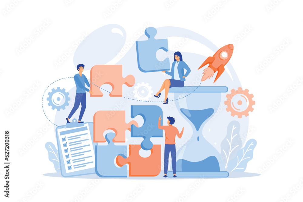 Project management. Business process and planning, workflow ...