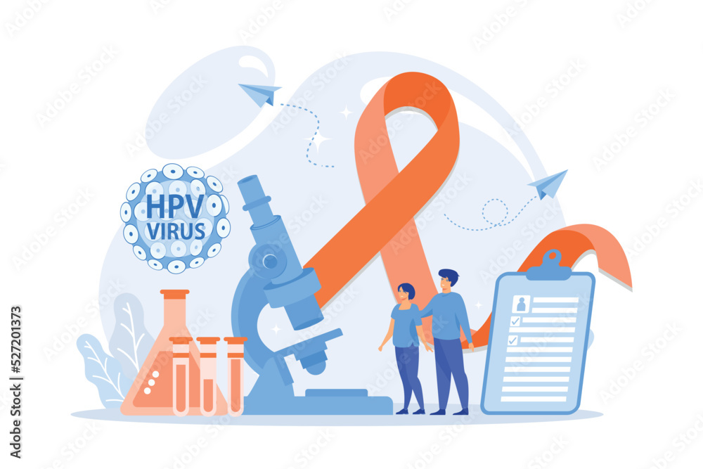 Human papillomavirus development. Disease symptom. Risk factors for HPV ...