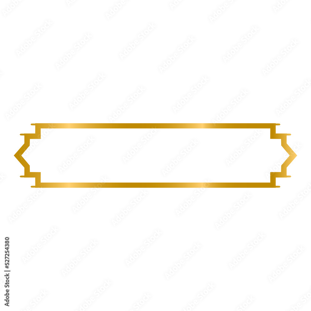 Thai gold backdrop frame vector on white background. Traditional style ... Thai gold backdrop frame vector on white background. Traditional style ...