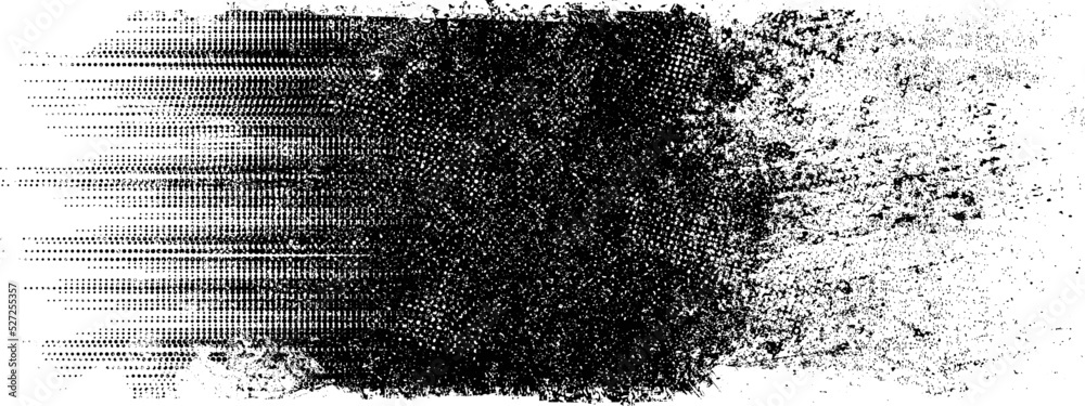 Glitch distorted geometric shape . Noise destroyed logo . Trendy defect ...