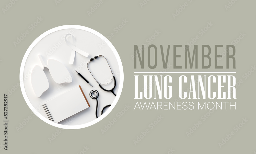 Lung Cancer awareness month is observed every year in November, lungs ...