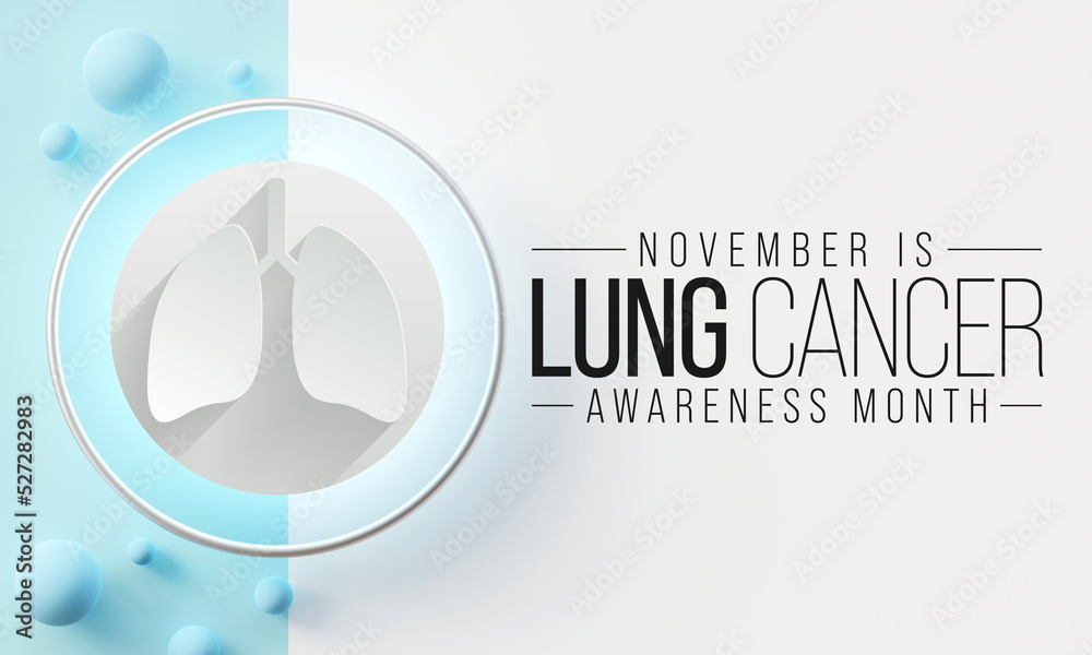 Lung Cancer awareness month is observed every year in November, lungs ...