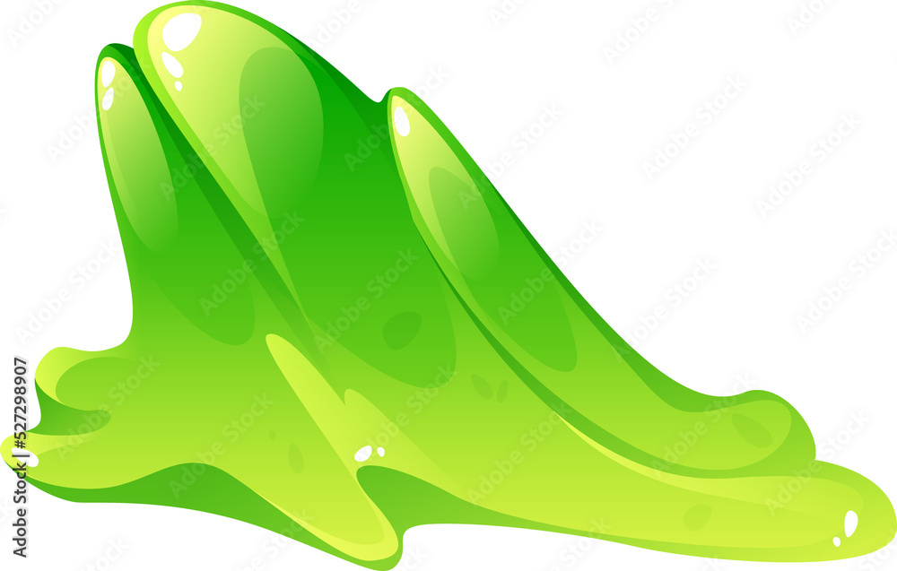 Cartoon slime Stock Illustration | Adobe Stock