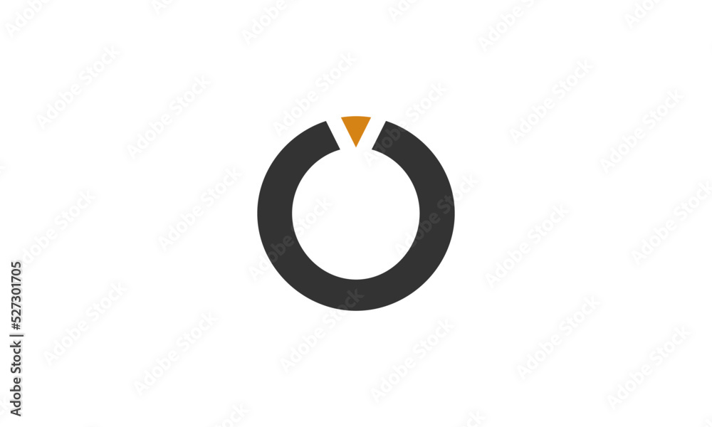 Letter O Diamond Logo Design Vector Icon Graphic Emblem Illustration ...