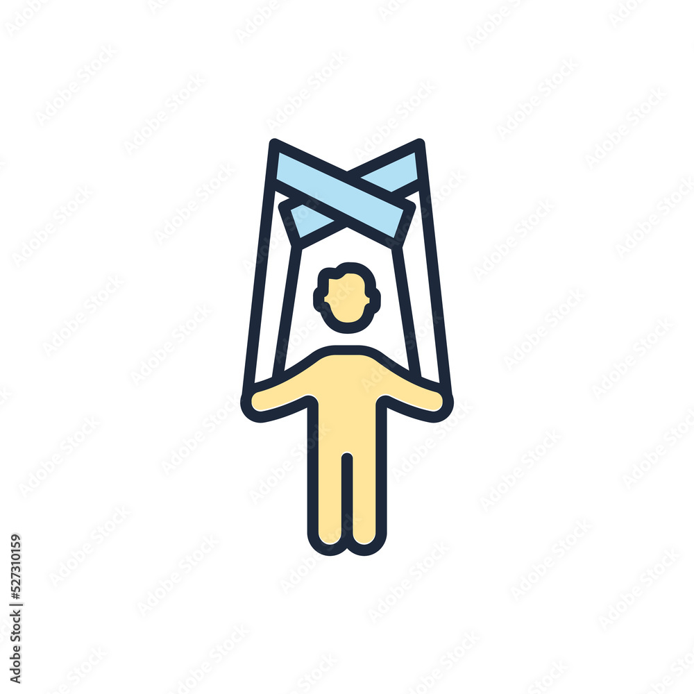 puppet icons symbol vector elements for infographic web Stock Vector ...