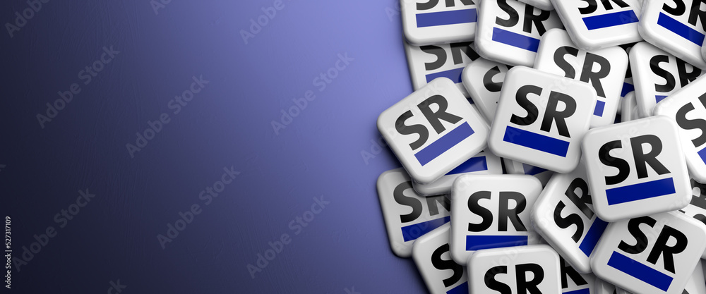 Logos of the German Regional Public Broadcaster "Saarländischer ...
