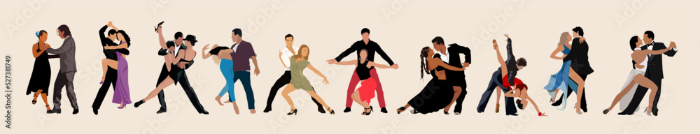 Dancing People, Dancer Bachata, Salsa, Flamenco, Tango, Latina Dance ...
