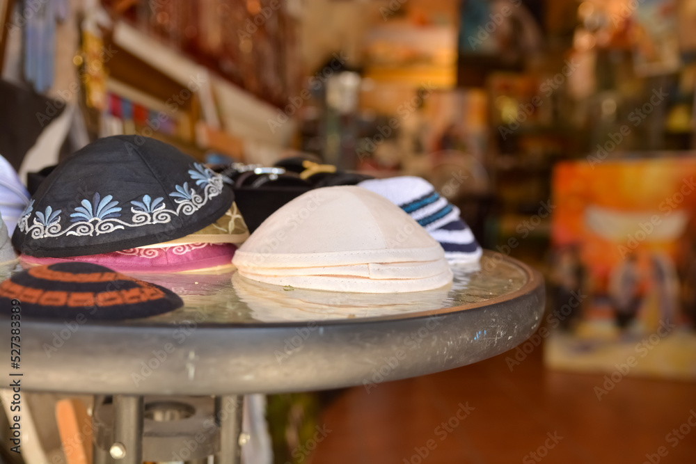 kippa Judaism used by Orthodox Jews. In a variety of colors in Israel ...