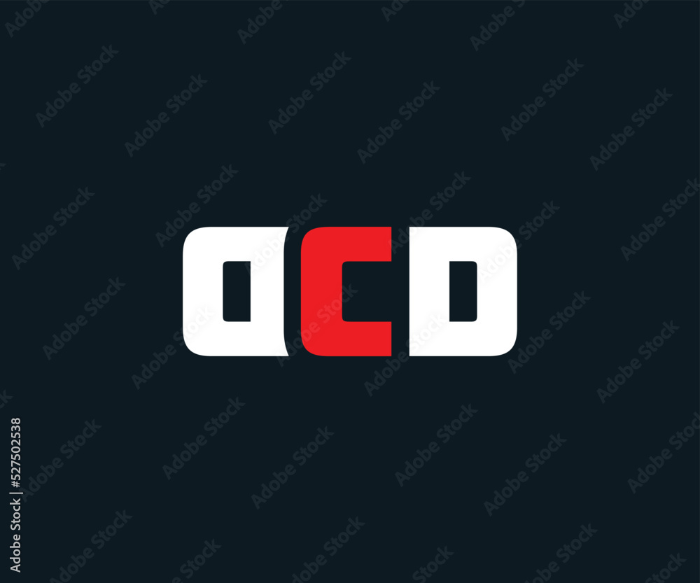 DCD letter creative logo design, Alphabet DCD logo template. Stock ...
