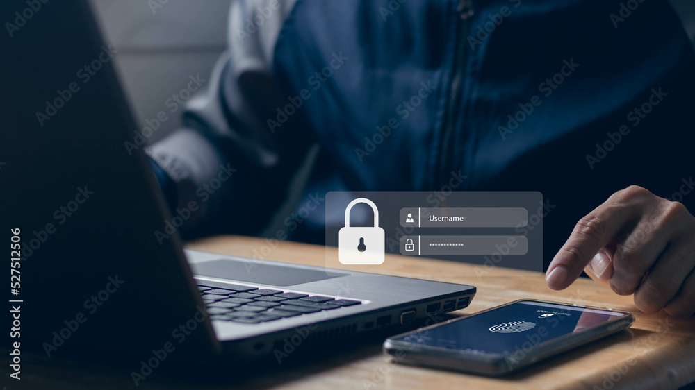 Fingerprint scan provides security access with biometrics ...