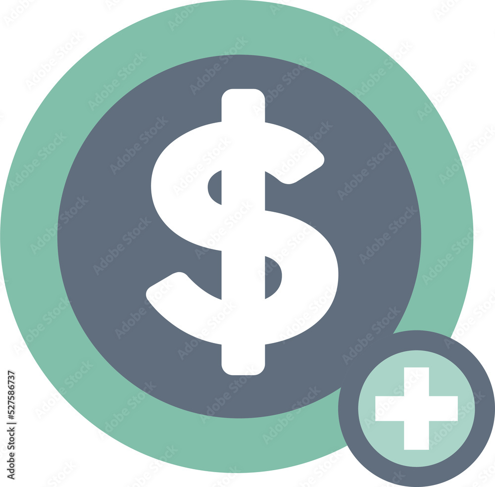 Dollar icon PNG for websites developer, social media, layouts, art ...