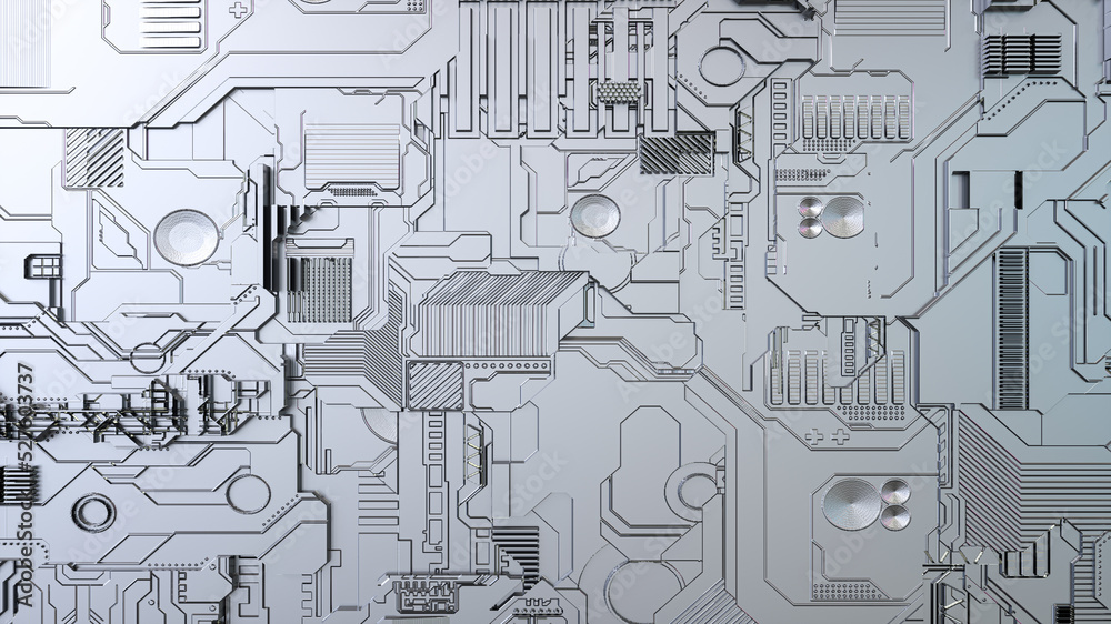 futuristic sci fi abstract texture background with detailed geometric ...