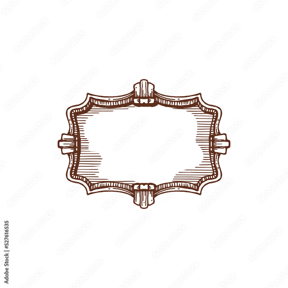 Royal frame decorative vintage border isolated retro photo-frame ...