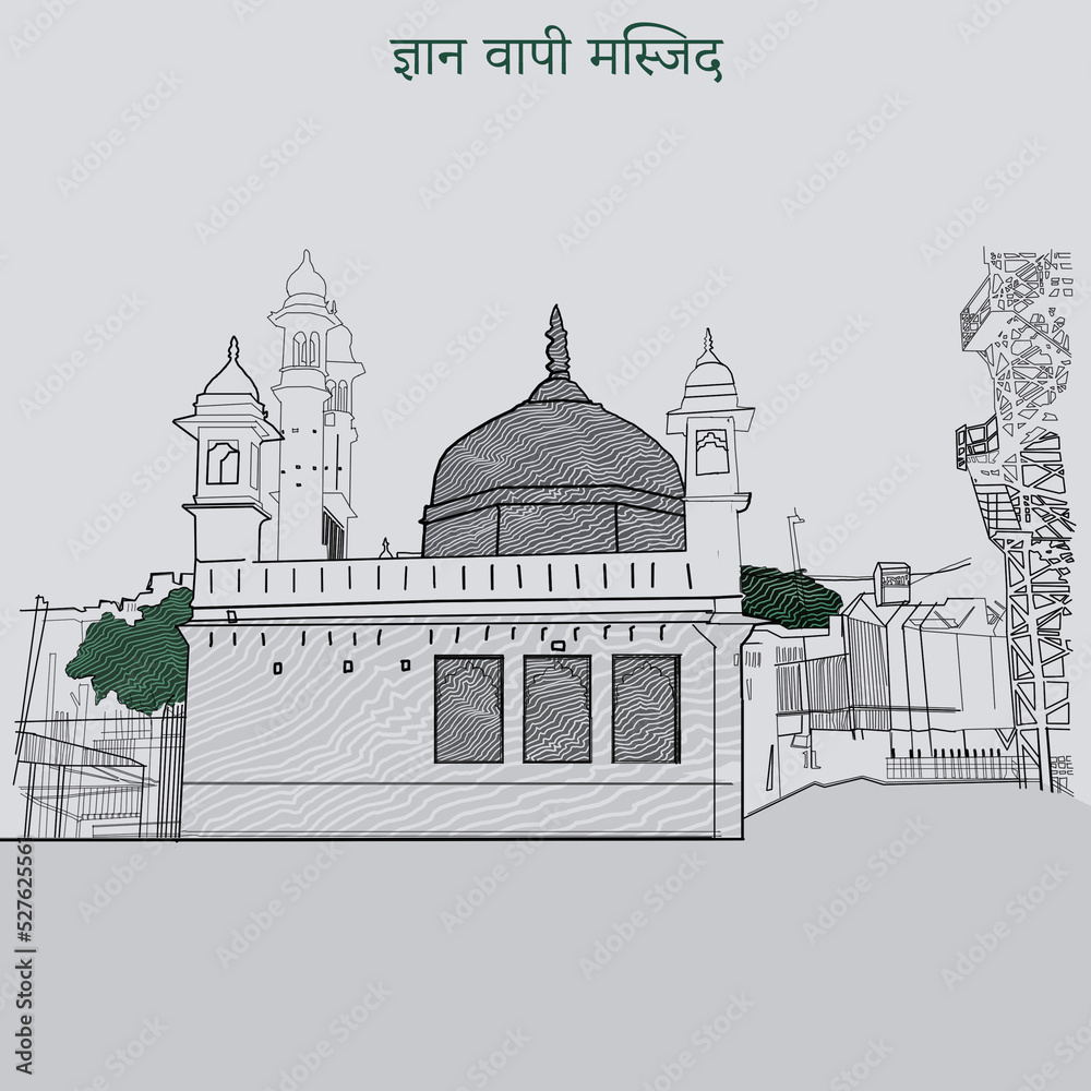 gyanvapi masjid, gyan vapi masjid benarakashi vishwanath temple Stock ...