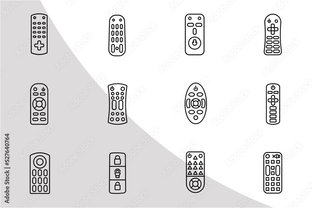 Remote Icons Outline Remotes Svg Remote Bundle Icon Bundle Roku Remote Svg Remotes Remote