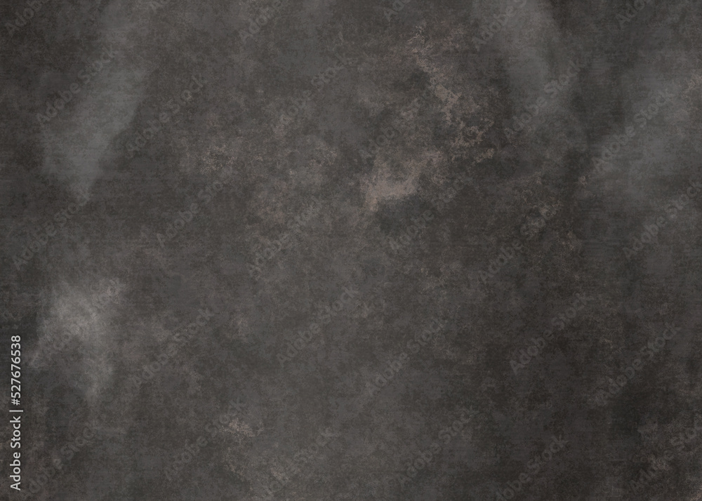 Grunge grey background with brush strokes and smoke. Dust overlay ...