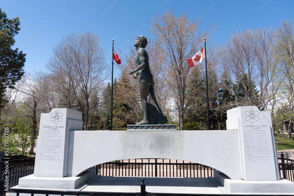 Thunder Bay, Ontario, Canada: Terry Fox Monument, public monument ...