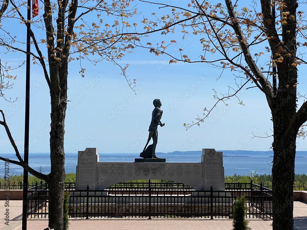 Thunder Bay, Ontario, Canada: Terry Fox Monument, public monument ...