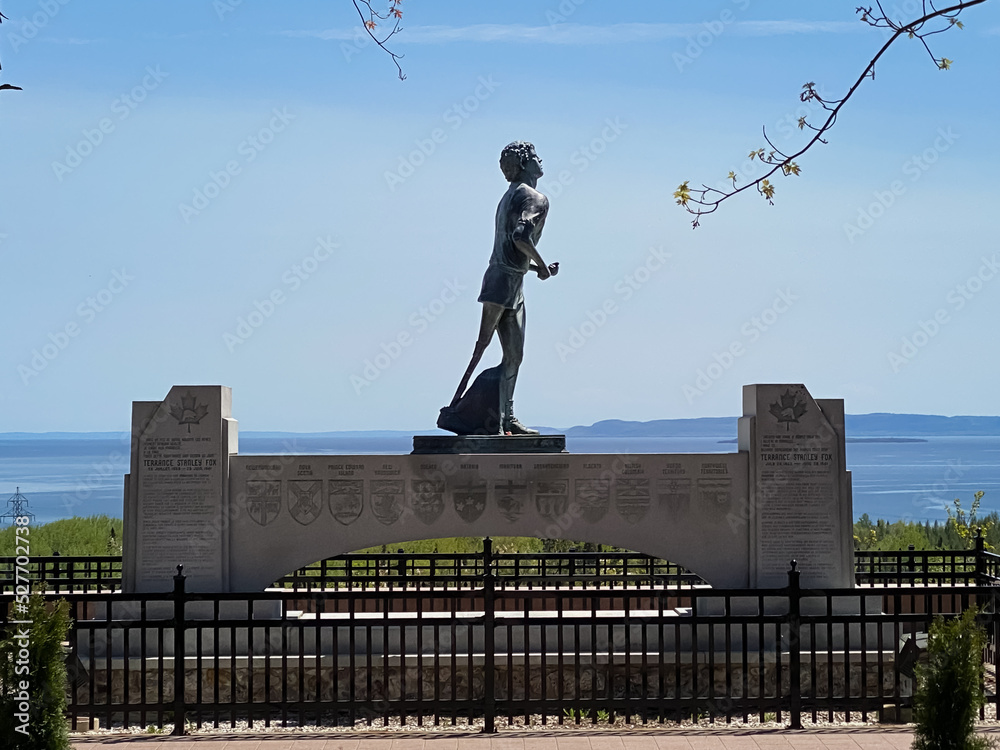 Thunder Bay, Ontario, Canada: Terry Fox Monument, public monument ...