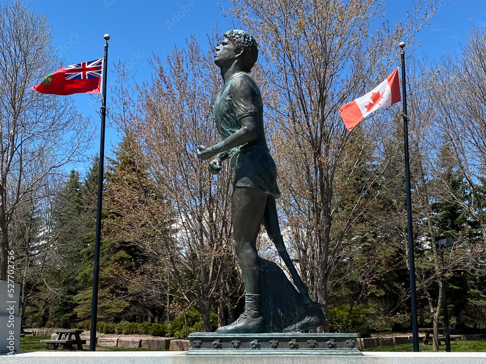 Thunder Bay, Ontario, Canada: Terry Fox Monument, public monument ...