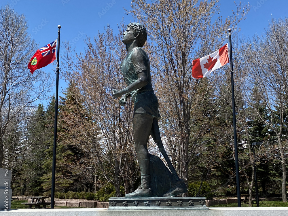 Thunder Bay, Ontario, Canada: Terry Fox Monument, public monument ...