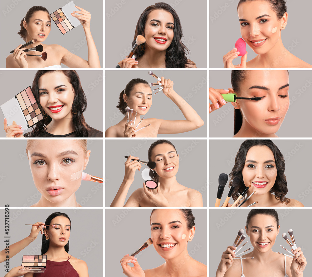 Beauty Collage Background